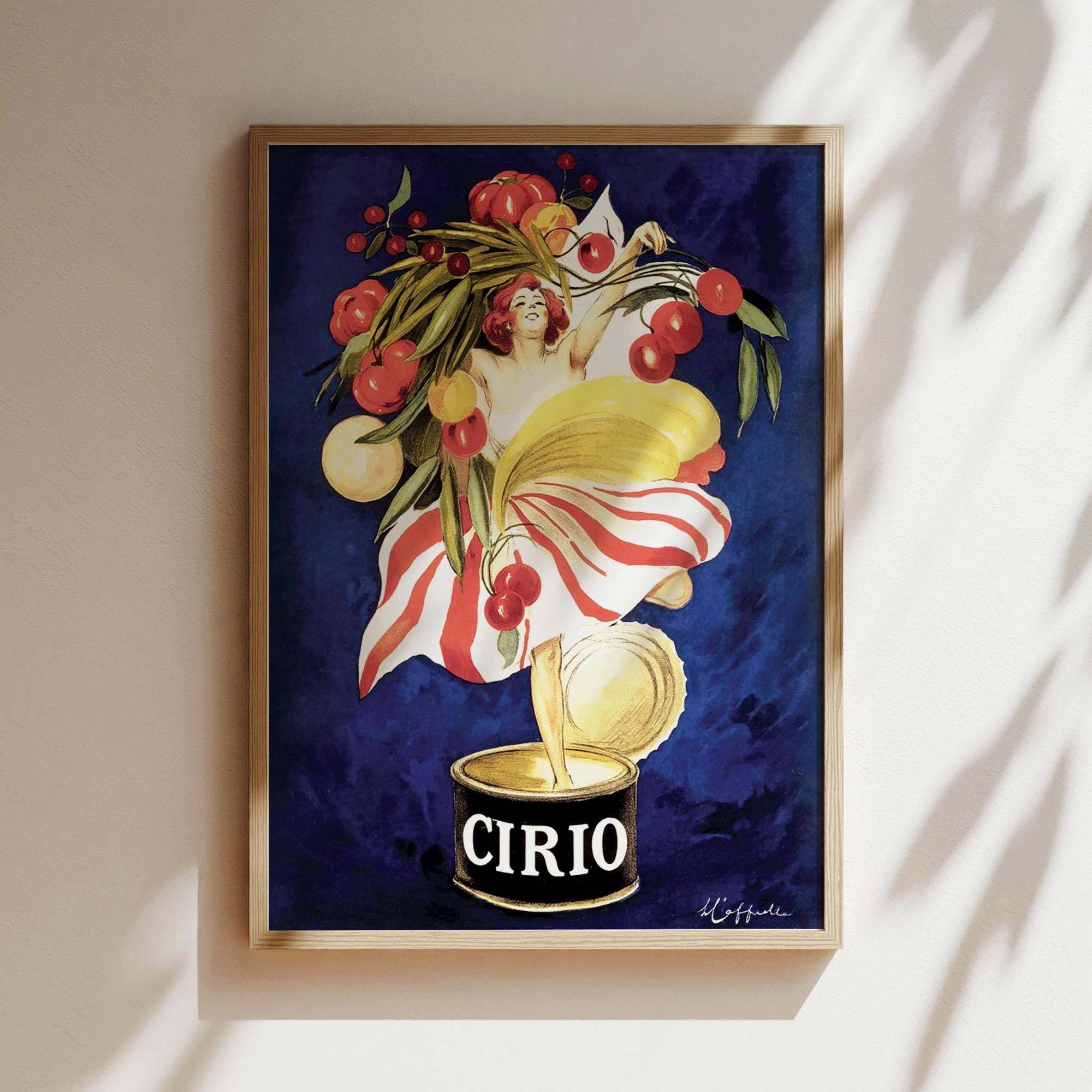 Cirio Tomato's Vintage Wall Art Vintage Advertising – ESTRELLA ART PRINTS